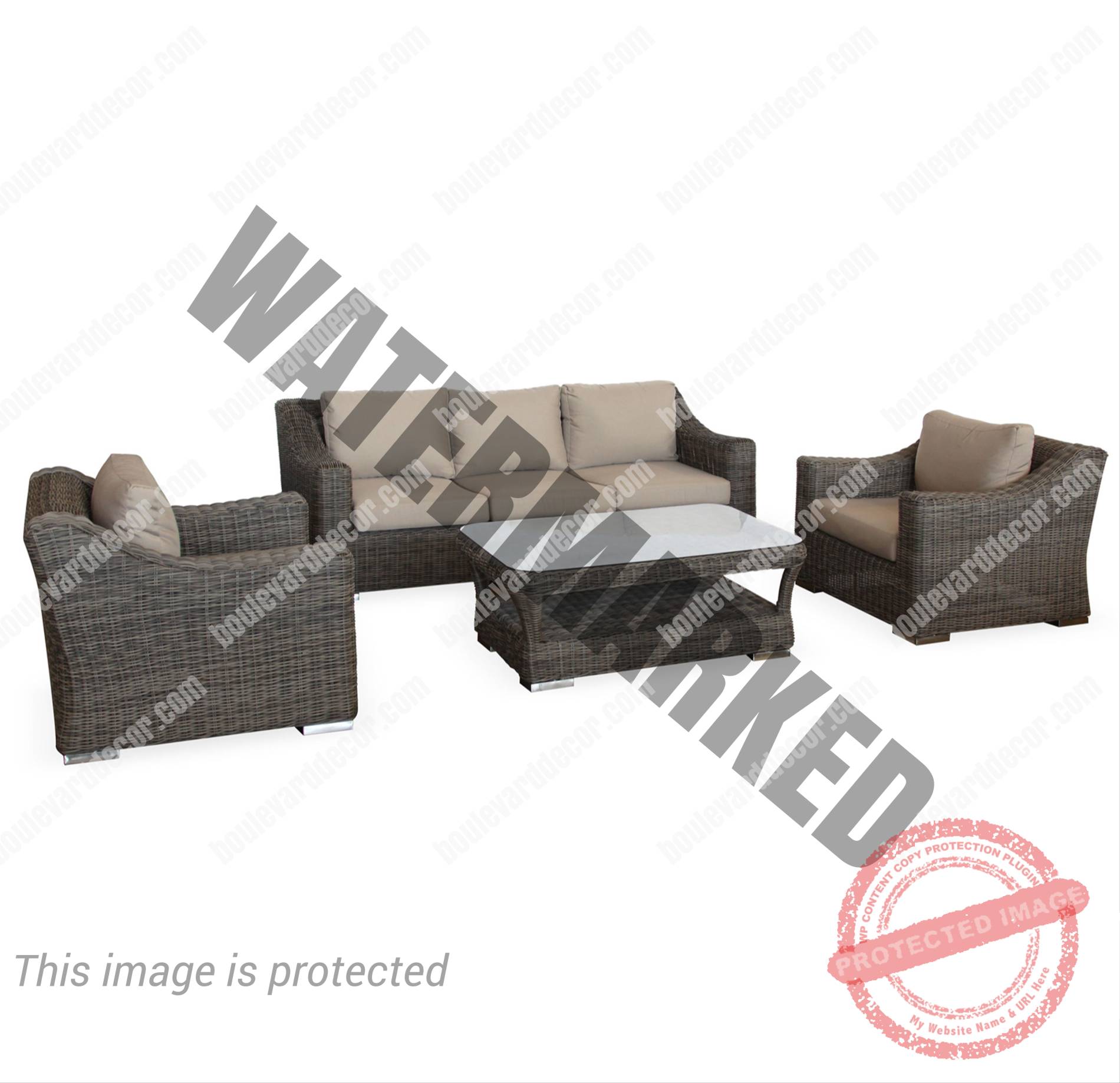 Violet Lounge Set - Boulevard Décor